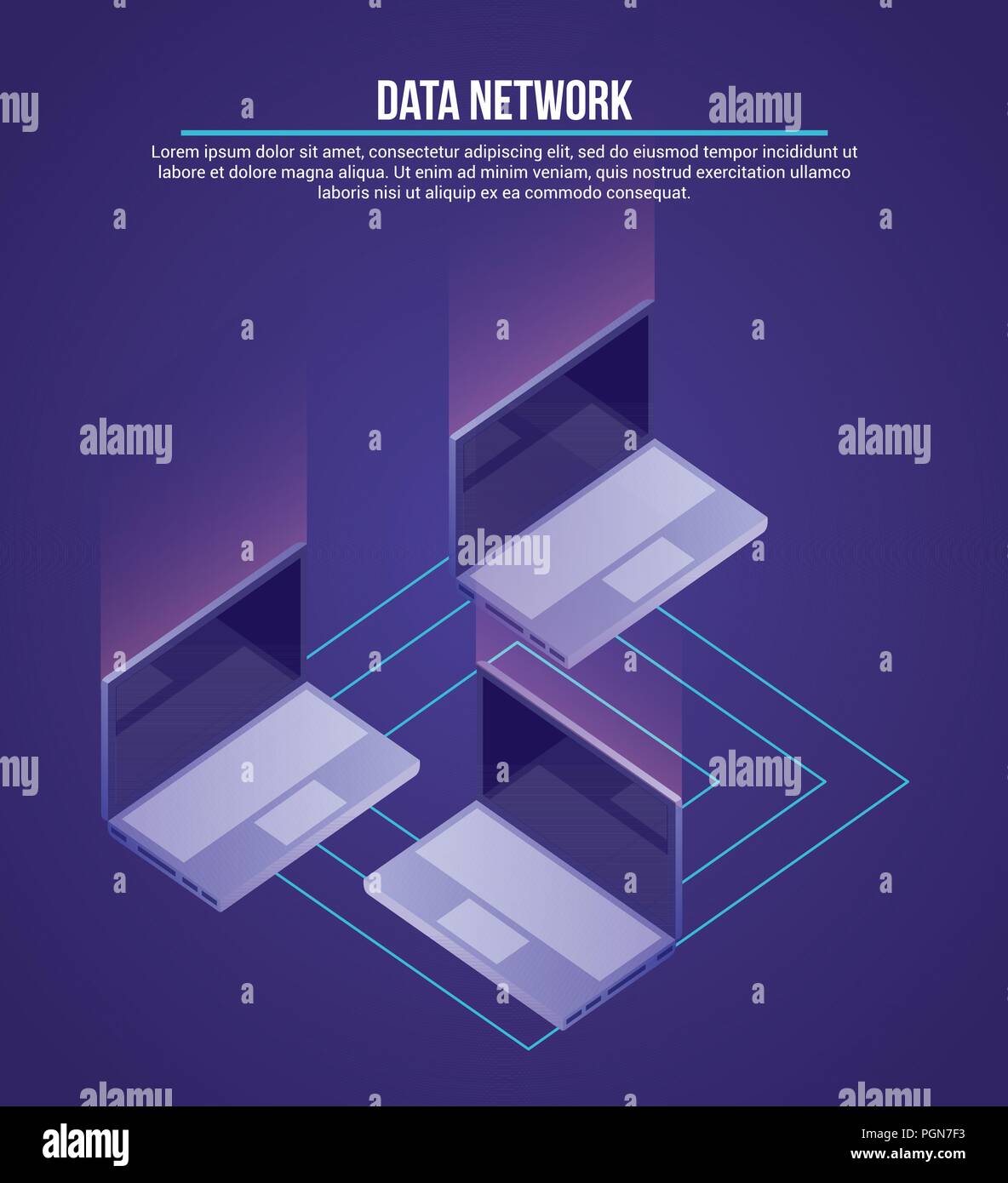 data network card Stock Vector Image & Art - Alamy