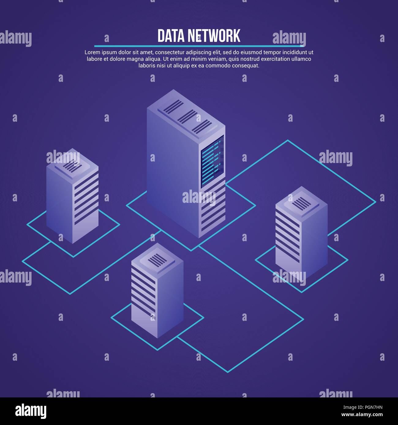 data network card Stock Vector Image & Art - Alamy