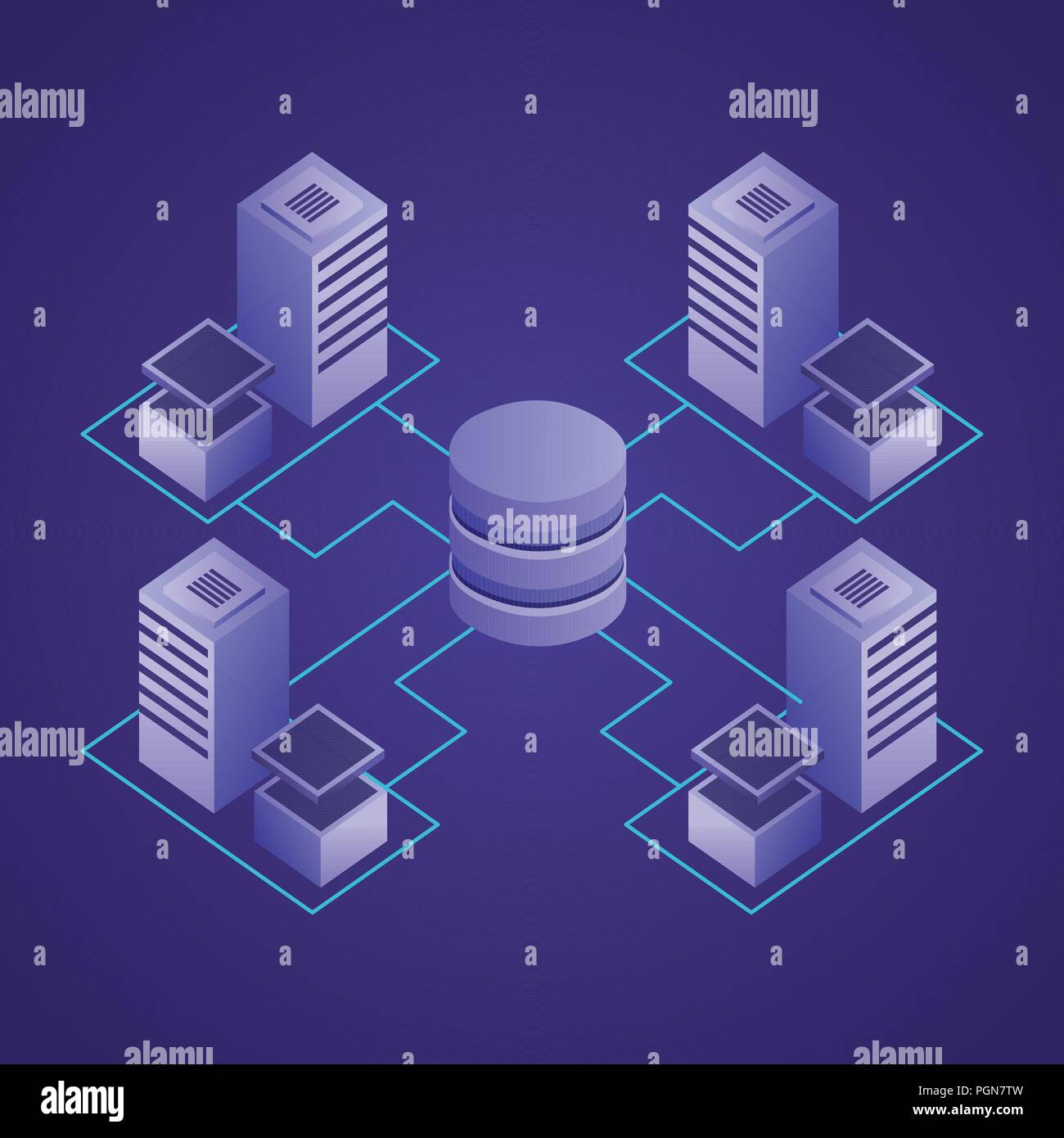 data network concept Stock Vector Image & Art - Alamy