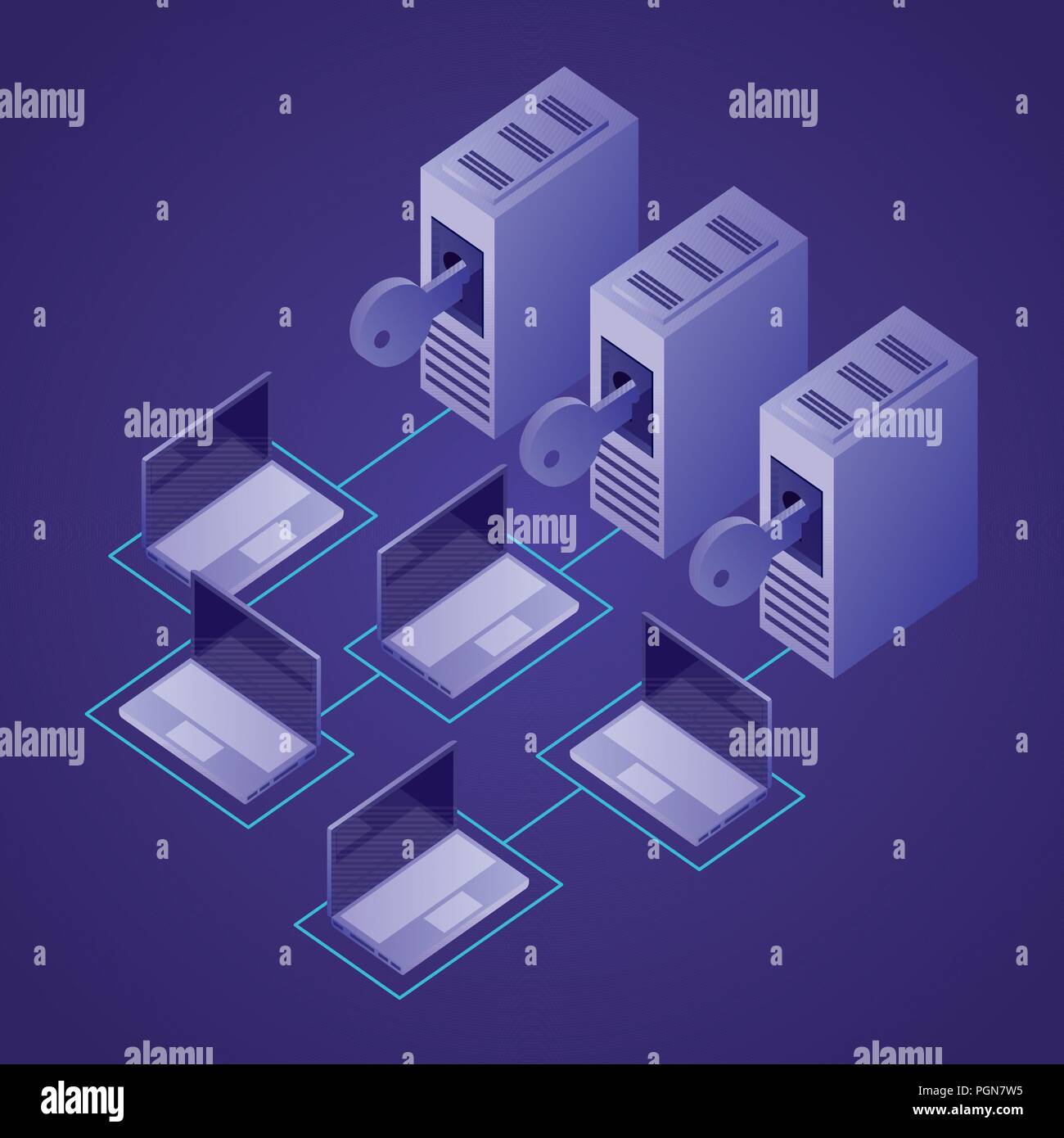 data network concept Stock Vector Image & Art - Alamy