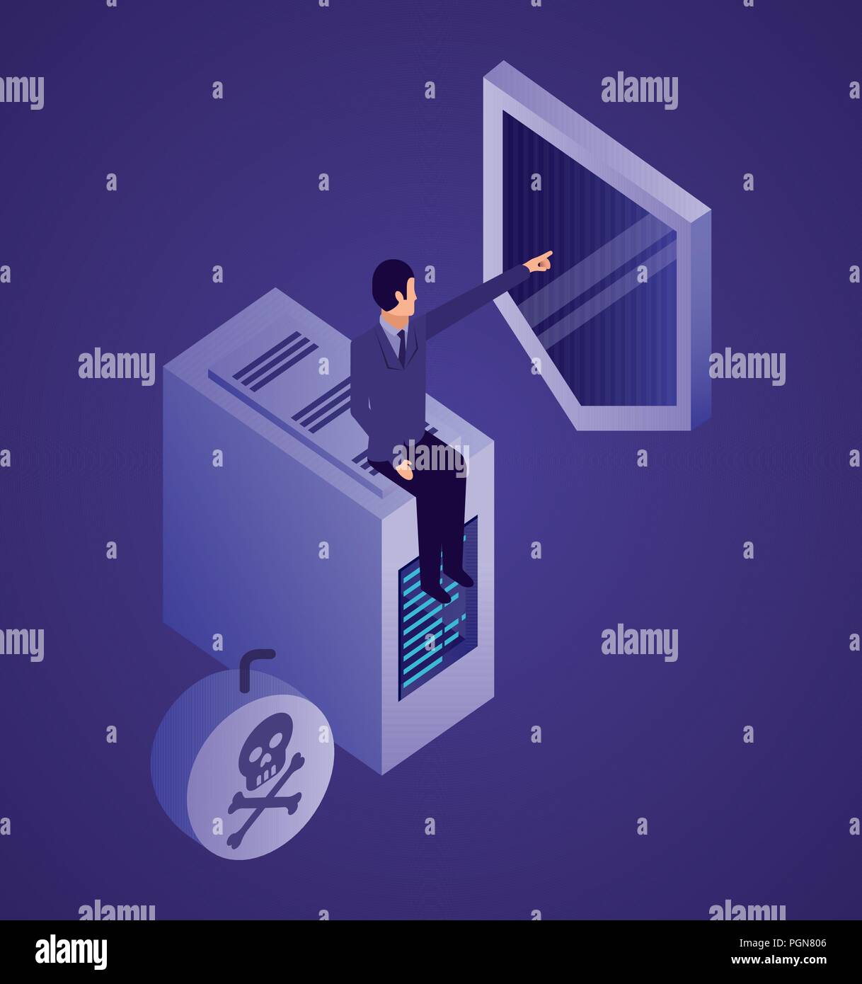 data network concept Stock Vector Image & Art - Alamy