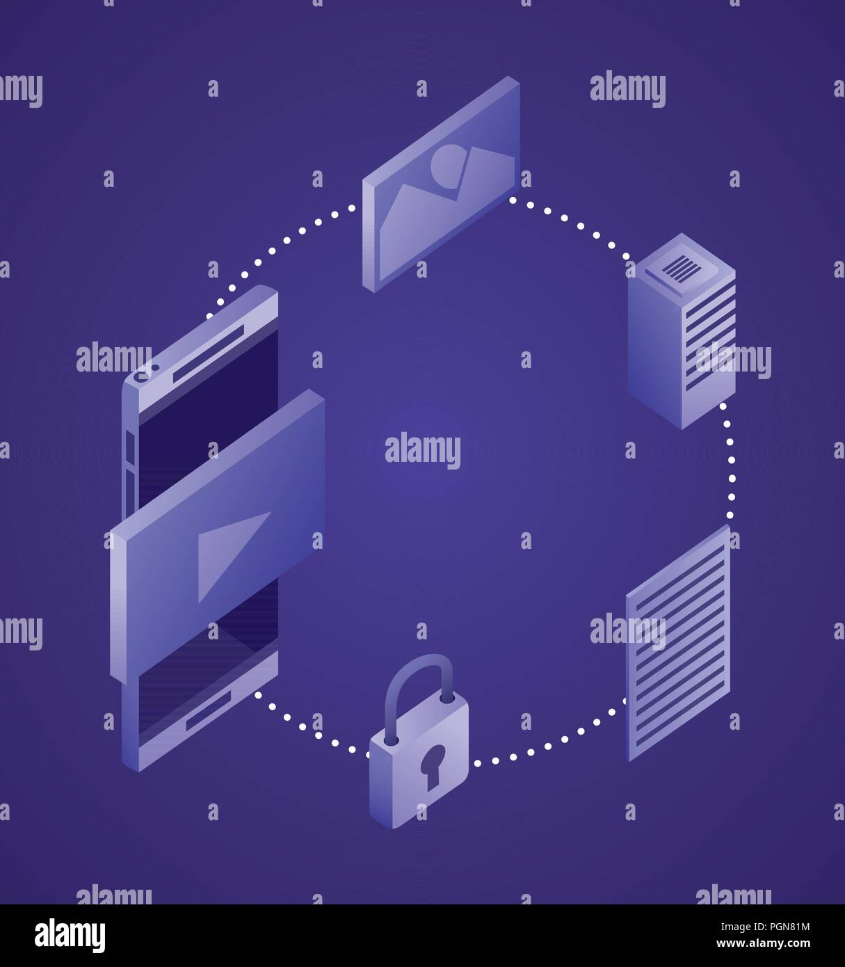 data network concept Stock Vector Image & Art - Alamy