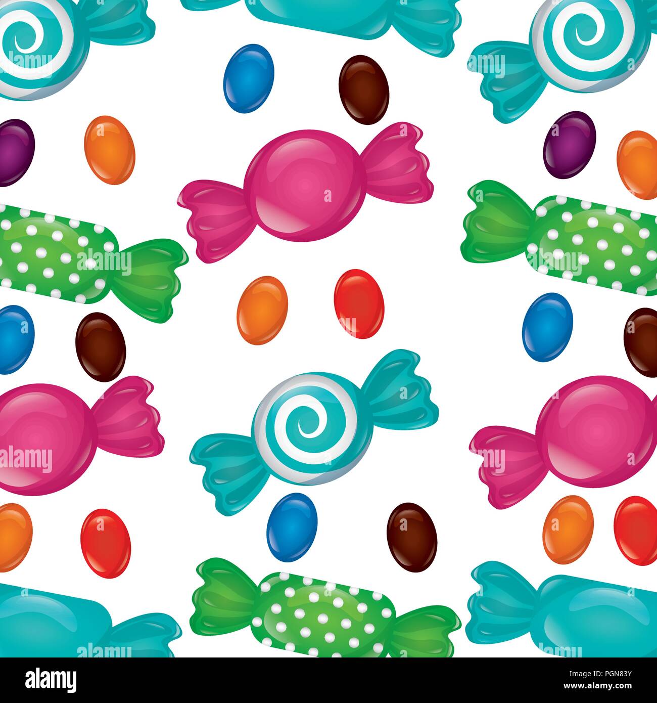 sweet candy concept Stock Vector Image & Art - Alamy
