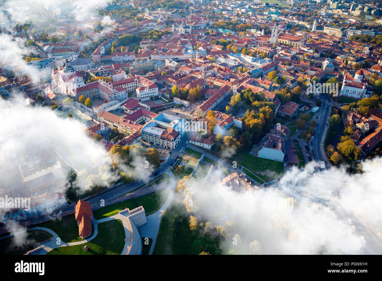 Vilnius old map hi-res stock photography and images - Alamy