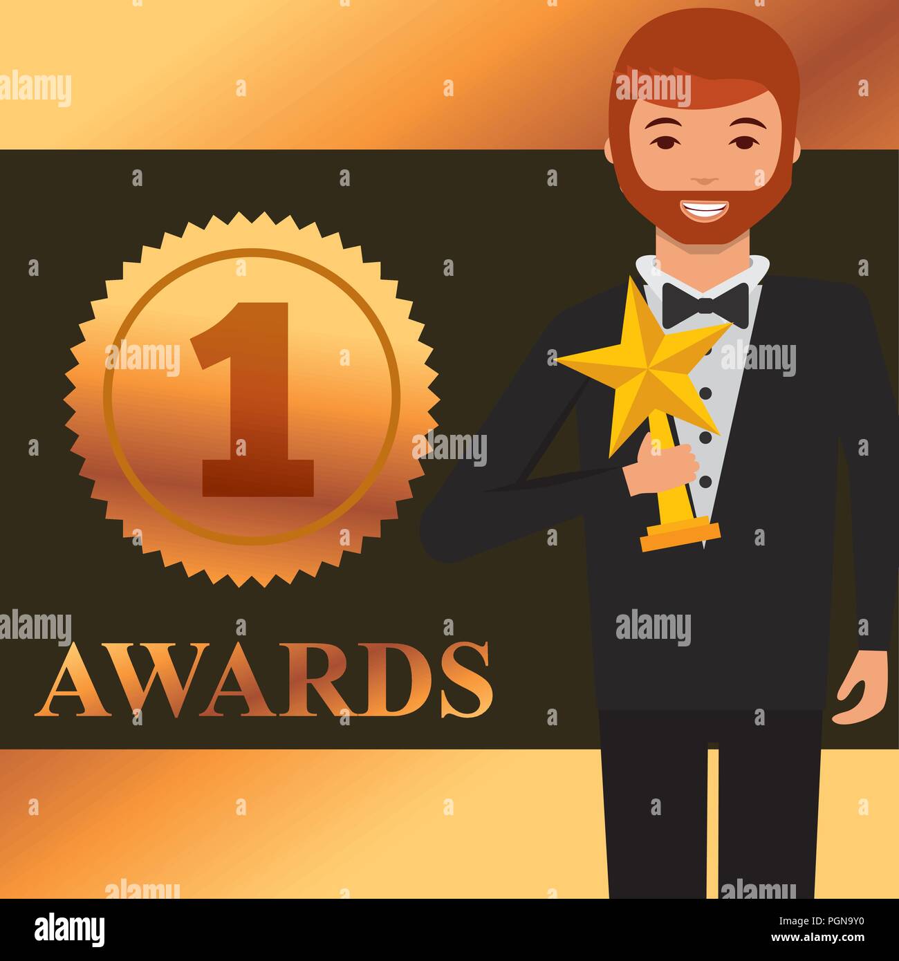 movie awards concept Stock Vector Image & Art - Alamy