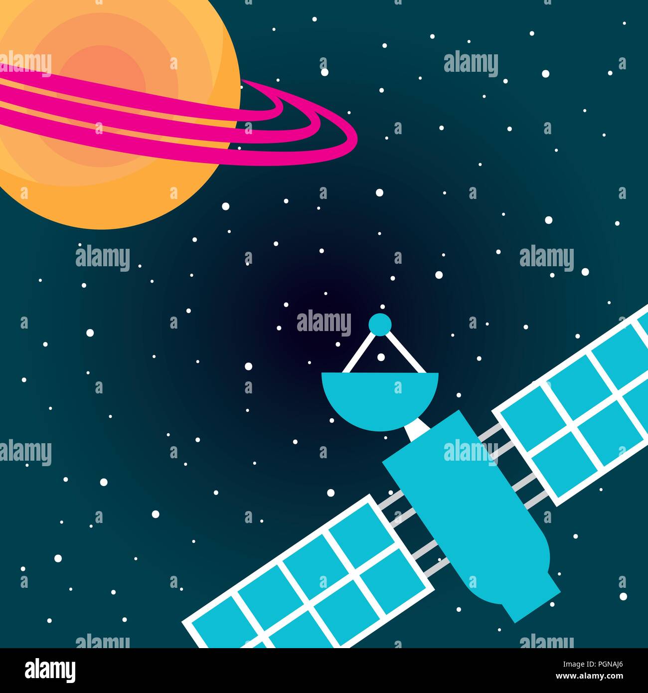space solar system concept Stock Vector Image & Art - Alamy