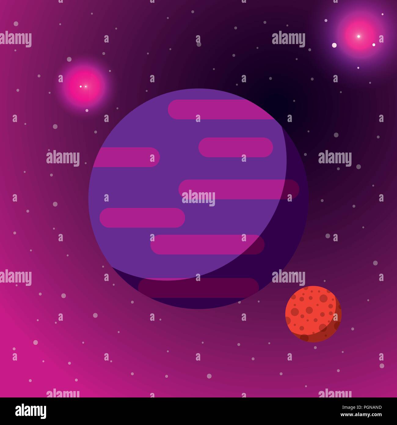 space solar system concept Stock Vector Image & Art - Alamy