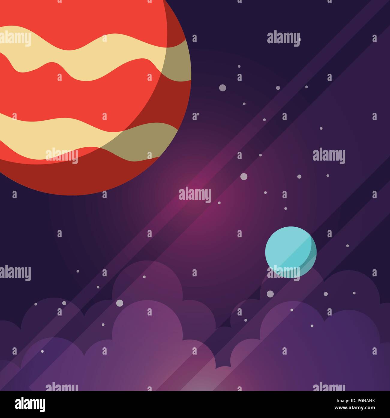 space solar system concept Stock Vector Image & Art - Alamy