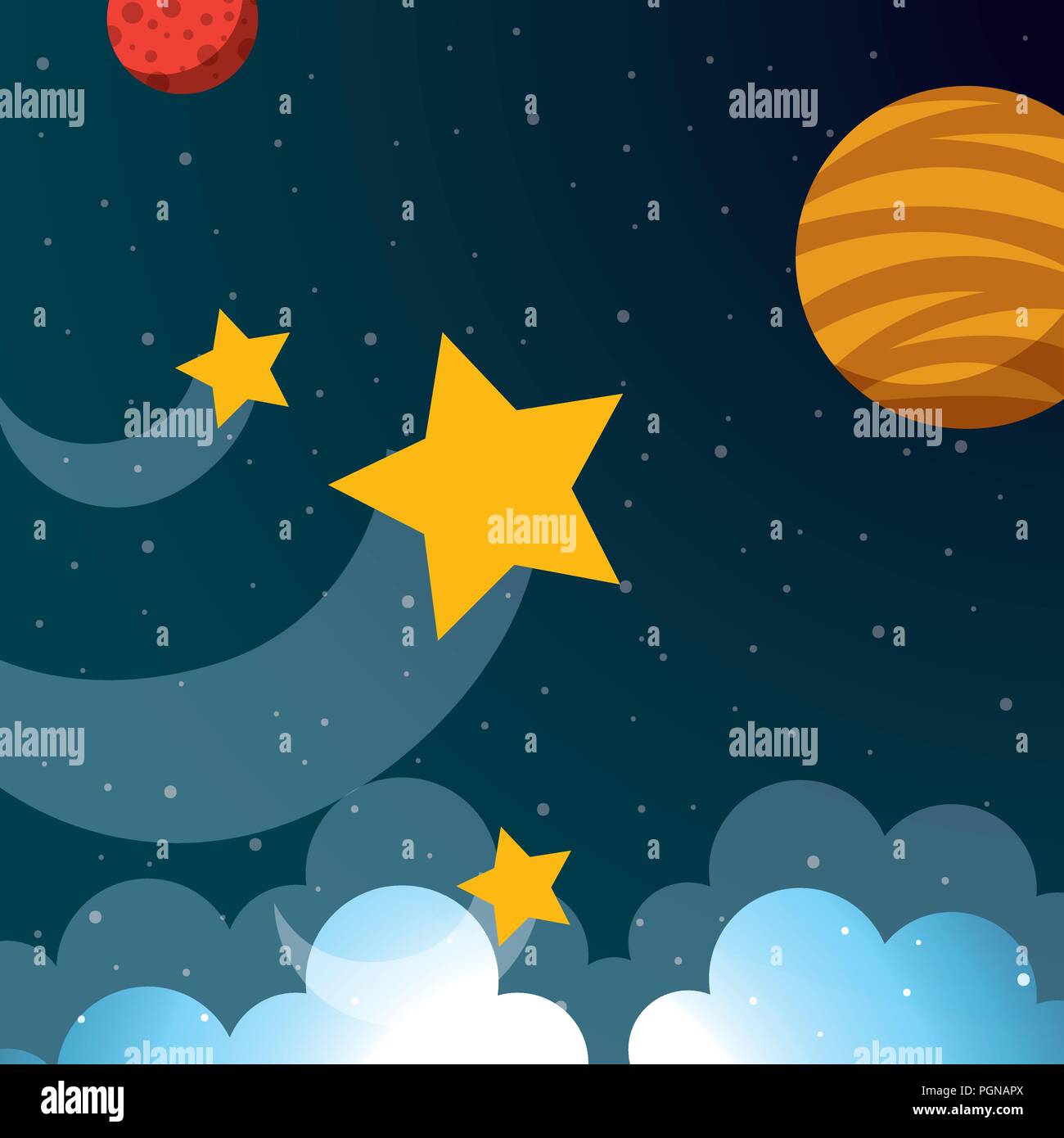 space solar system concept Stock Vector Image & Art - Alamy