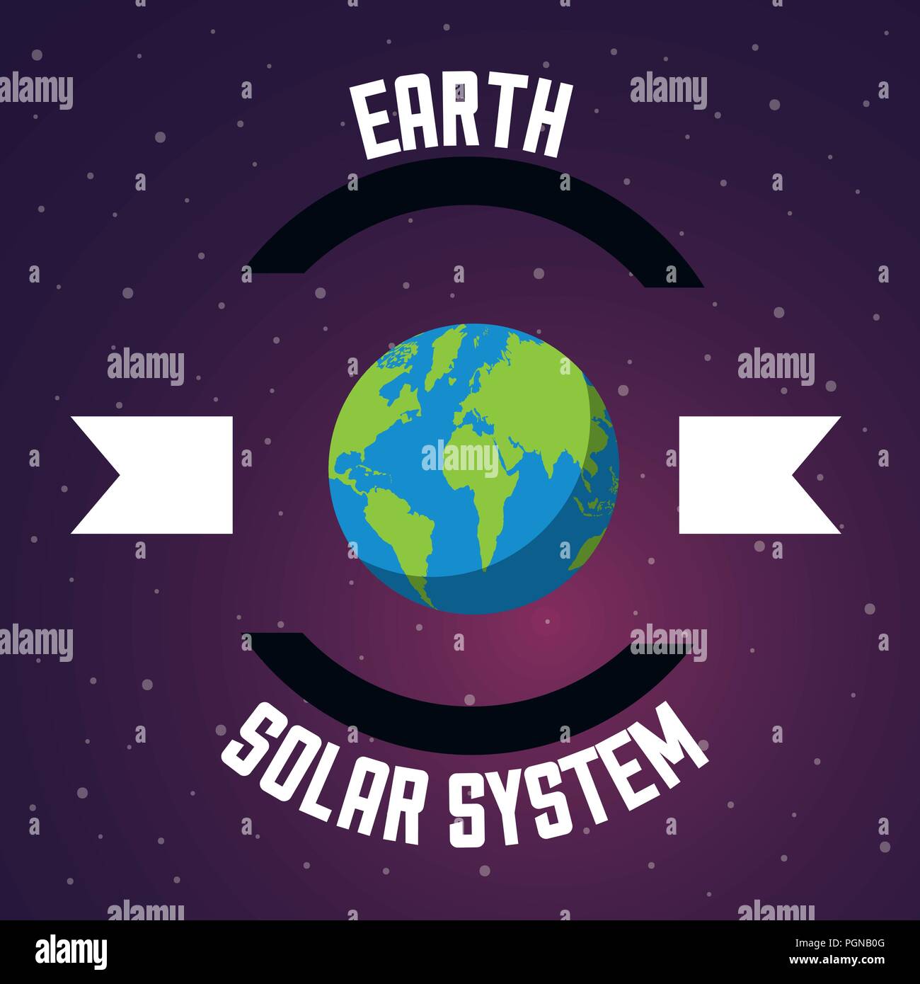 space solar system concept Stock Vector Image & Art - Alamy