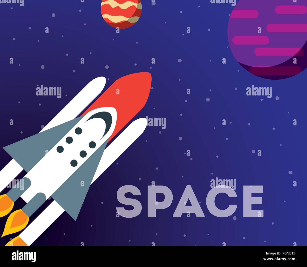 space solar system concept Stock Vector Image & Art - Alamy