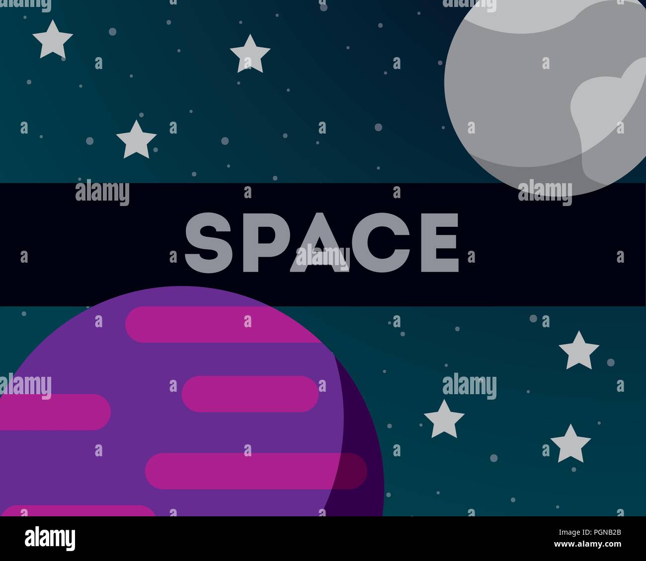 space solar system concept Stock Vector Image & Art - Alamy