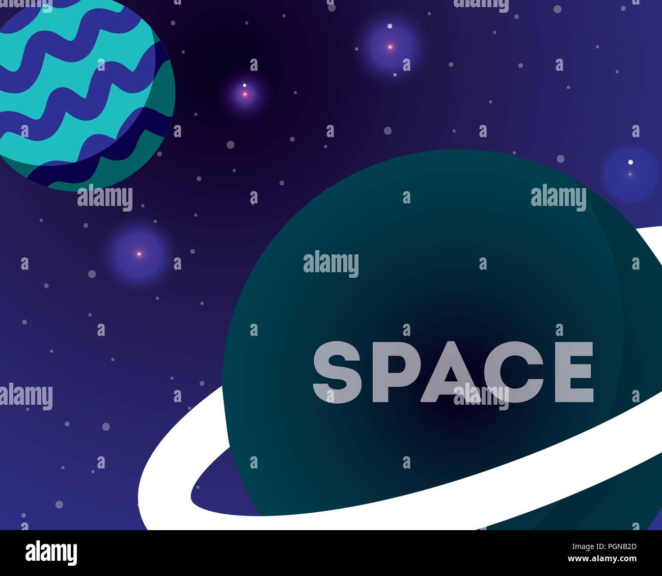 space solar system concept Stock Vector Image & Art - Alamy