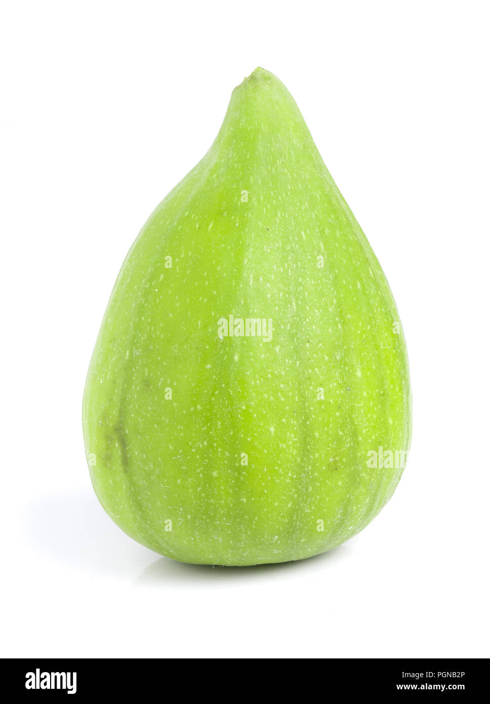 Ripe green fig fruit isolated on white background Stock Photo - Alamy