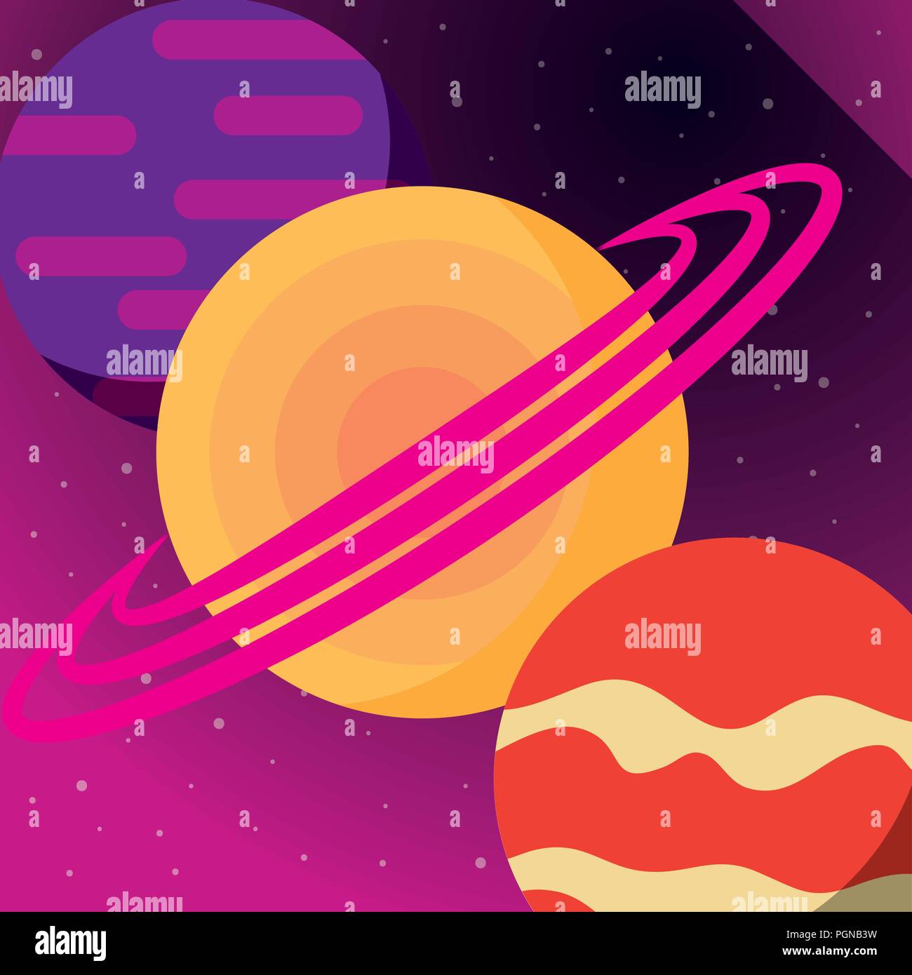 space solar system concept Stock Vector Image & Art - Alamy