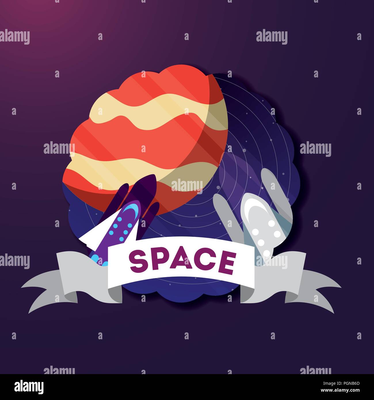 space solar system concept Stock Vector Image & Art - Alamy