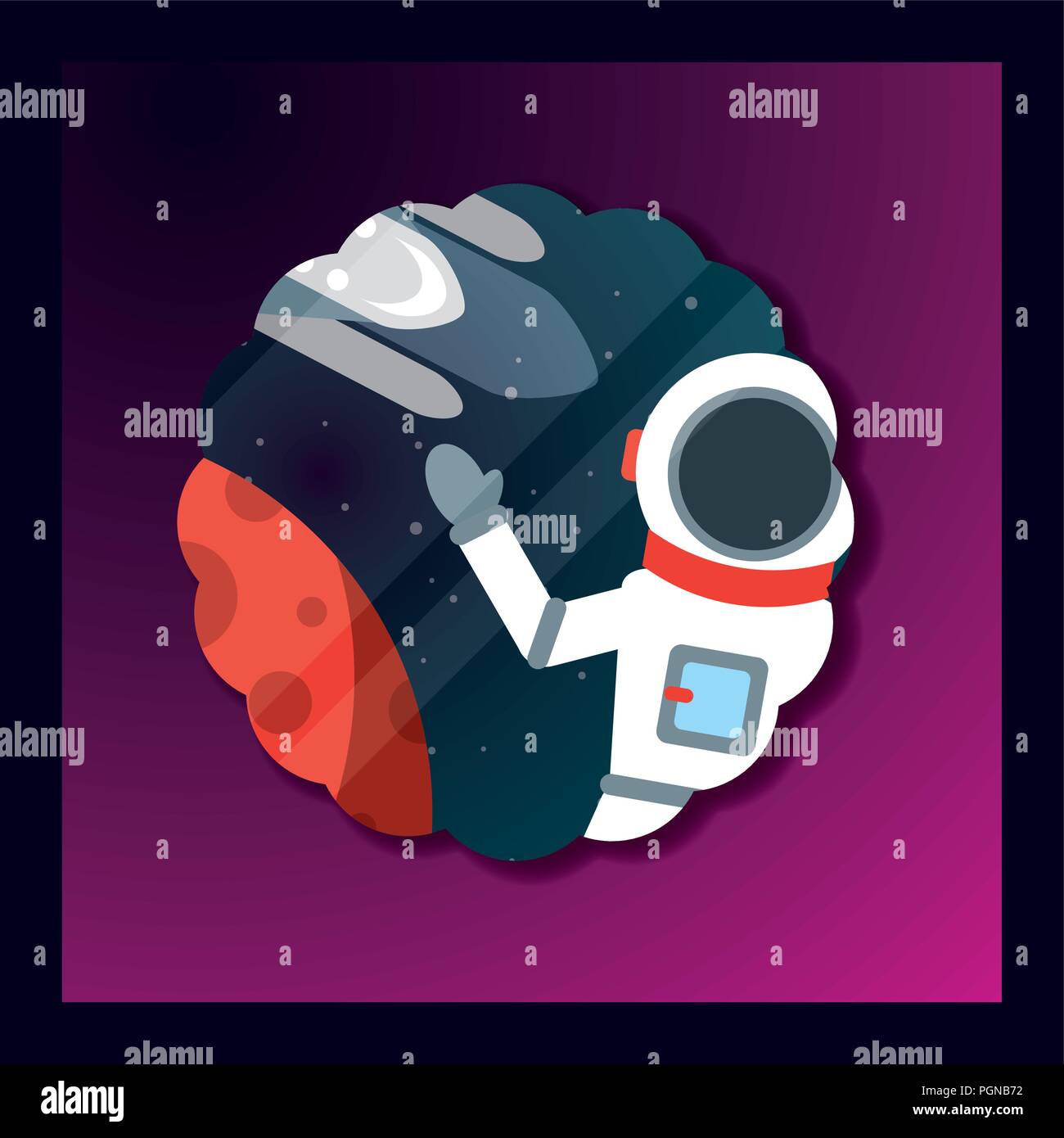 space solar system concept Stock Vector Image & Art - Alamy