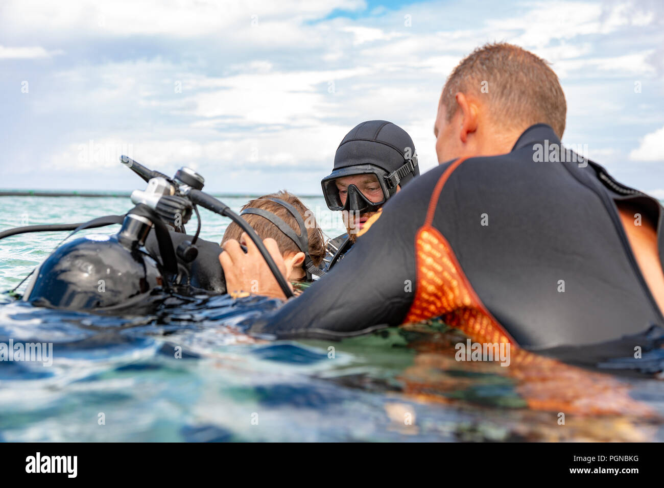 Boy dive suit hi-res stock photography and images - Alamy