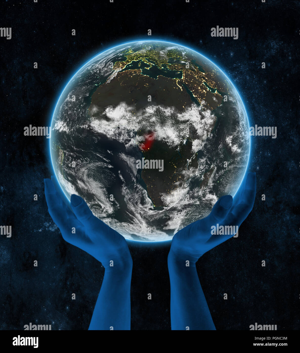 Congo hands hi-res stock photography and images - Alamy