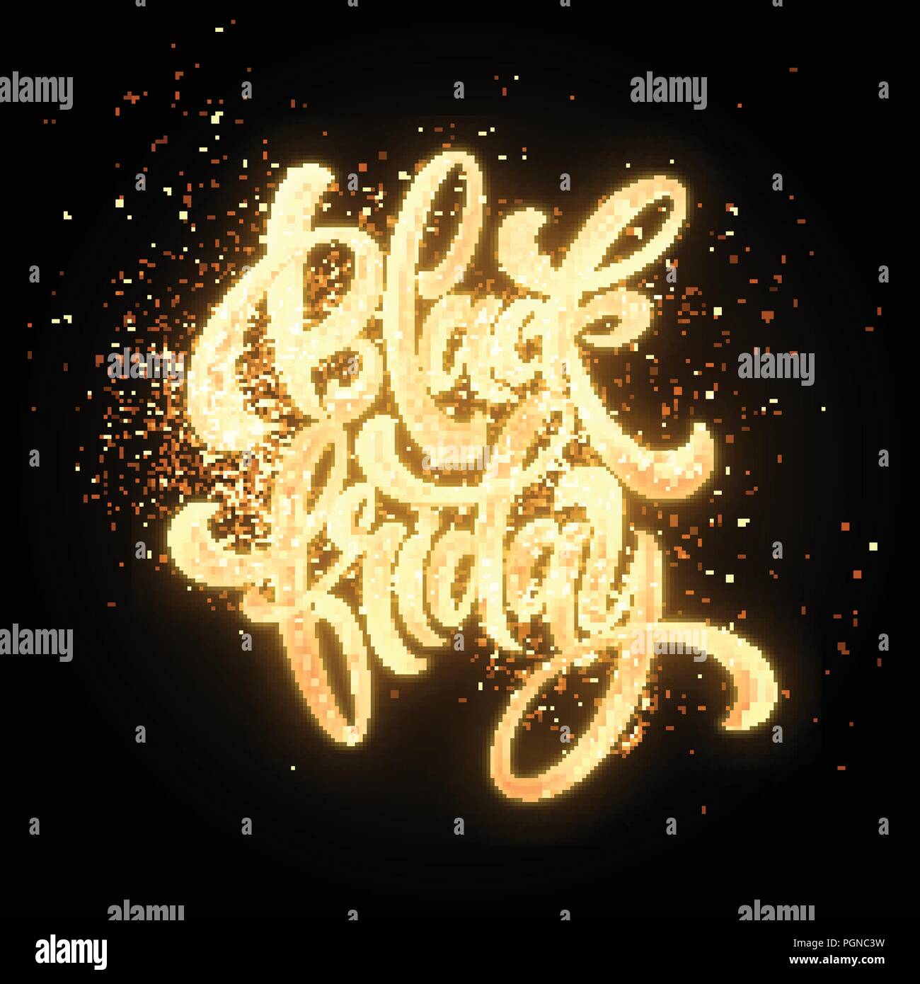 Glow market Stock Vector Images - Alamy