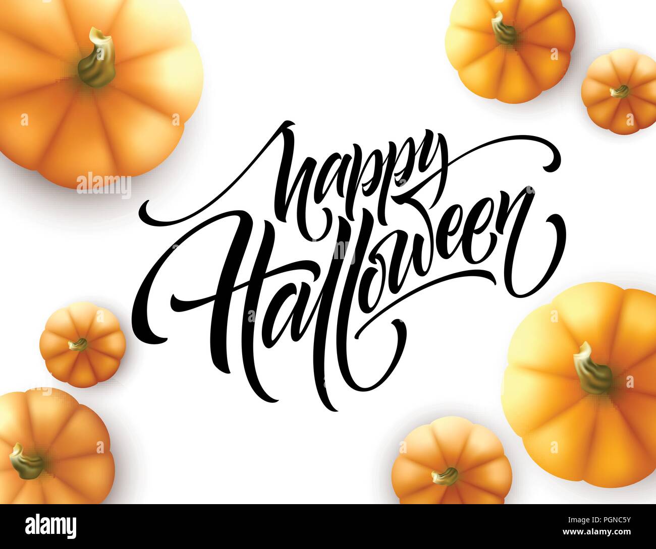 Holiday pumpkin isolated on Stock Vector Images - Alamy