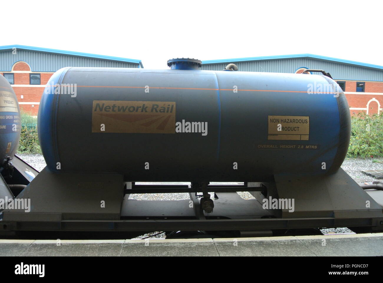 A Rail Treatment Wagon, operated by Network Rail, at Newton Abbot ...