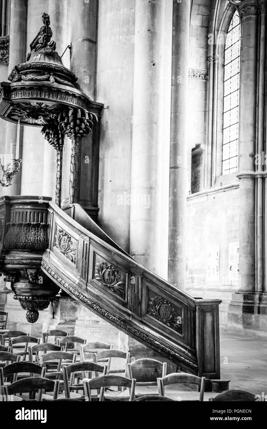 Detail reims Black and White Stock Photos & Images - Alamy