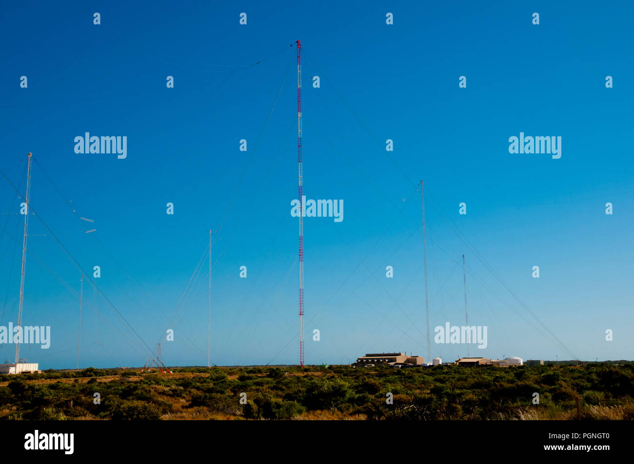 Naval Communication VLF Station - Exmouth - Australia Stock Photo - Alamy