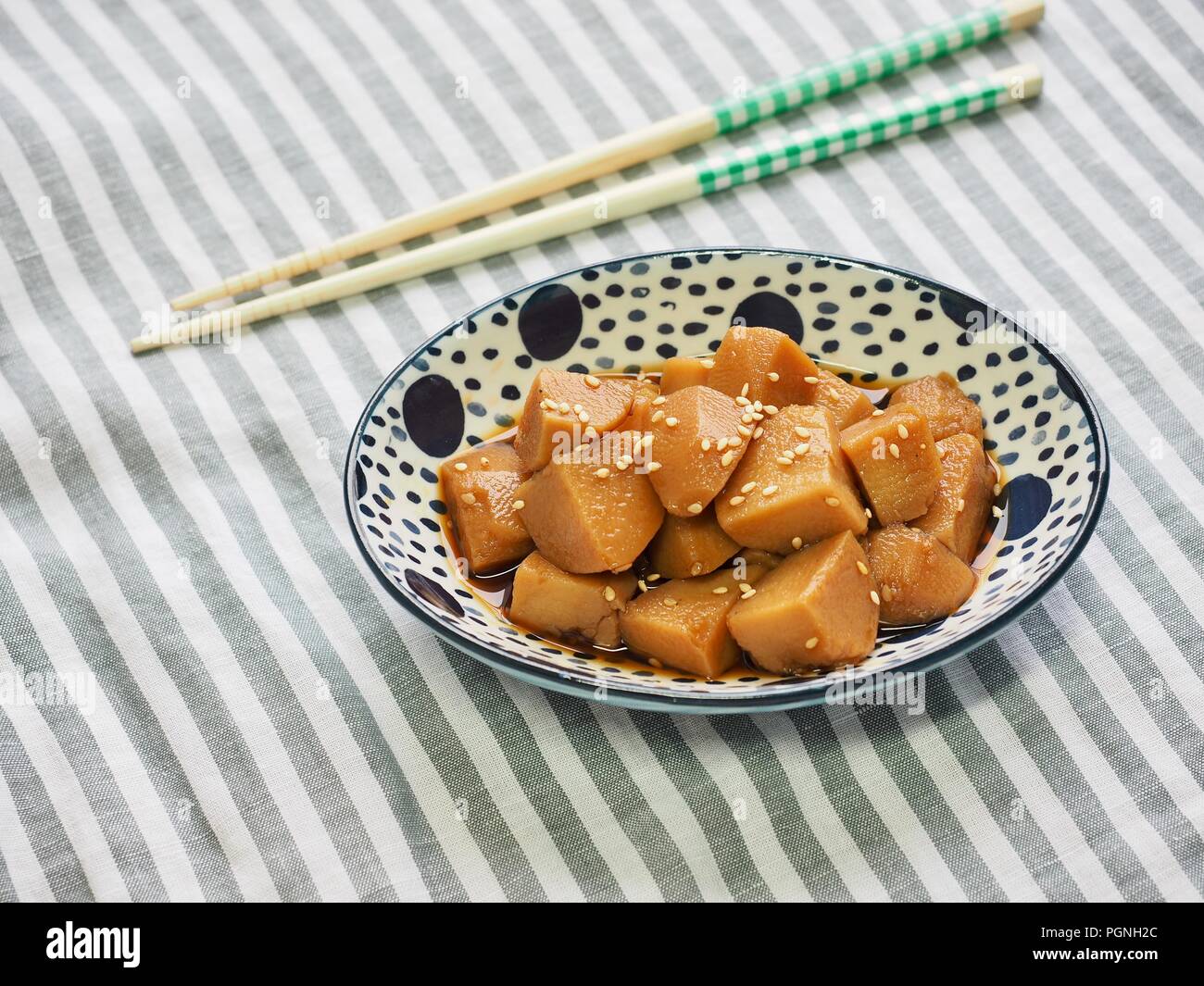 Asian food stewed potatoes hi-res stock photography and images - Alamy