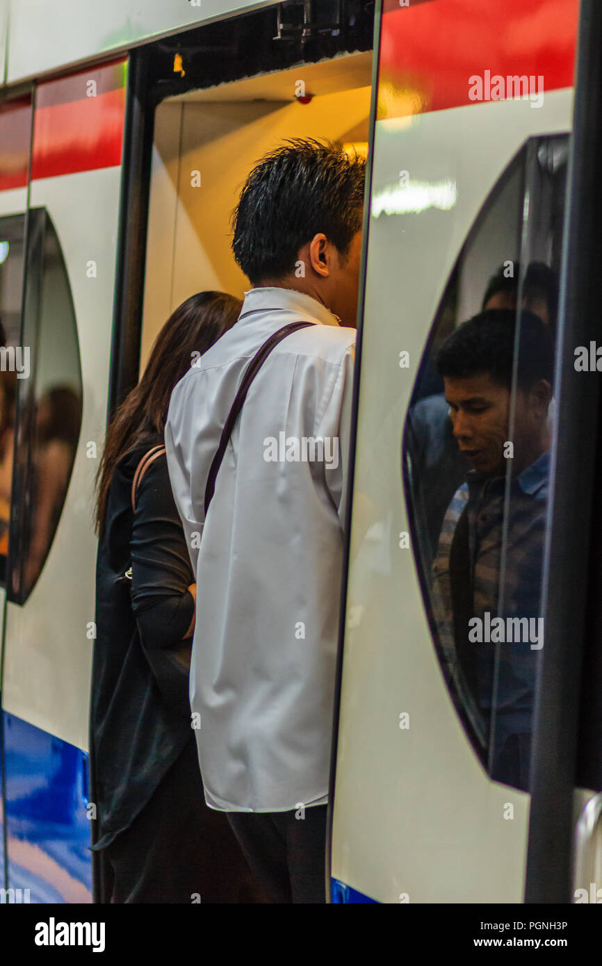 Train door opens hi-res stock photography and images - Alamy