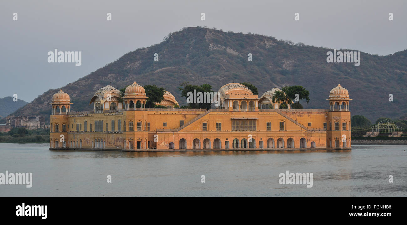 Jal Mahal (meaning Water Palace, built in in the 18th century) in ...