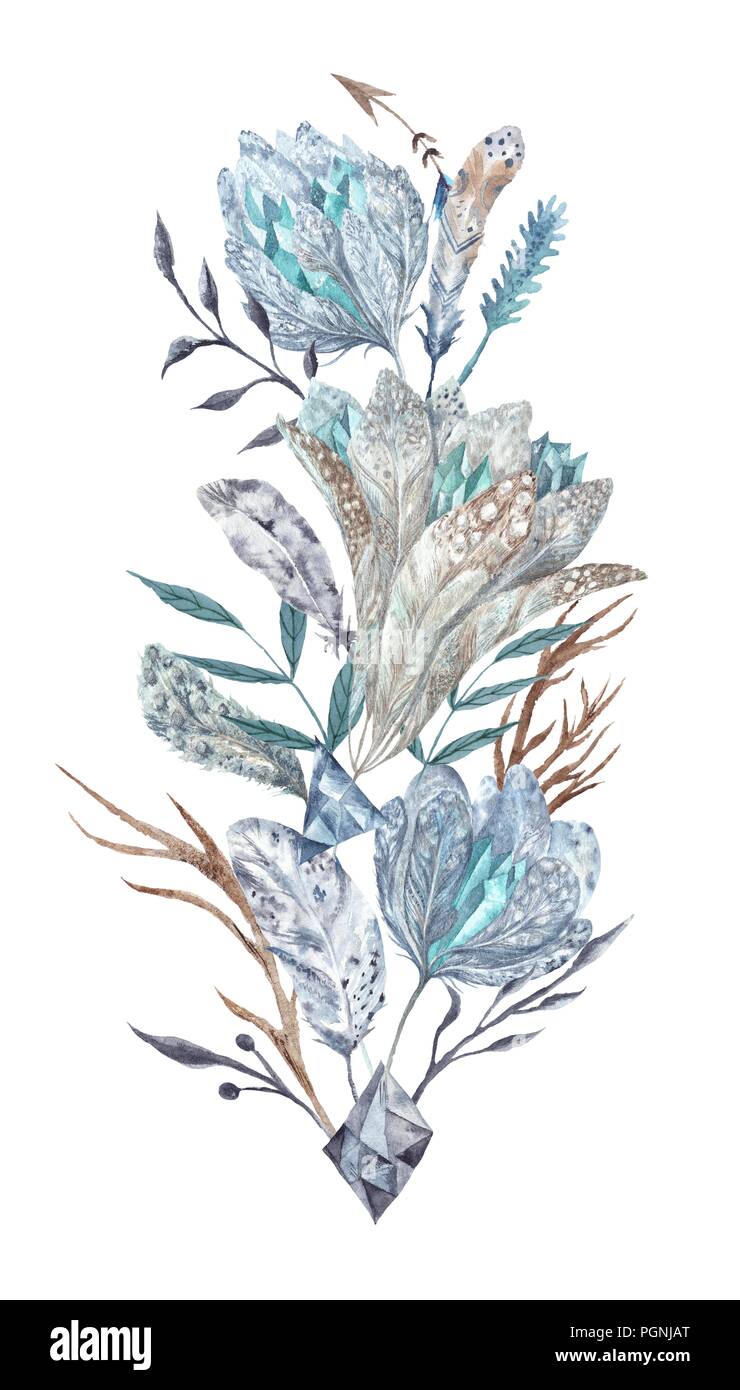 Boho bloom Cut Out Stock Images & Pictures - Alamy