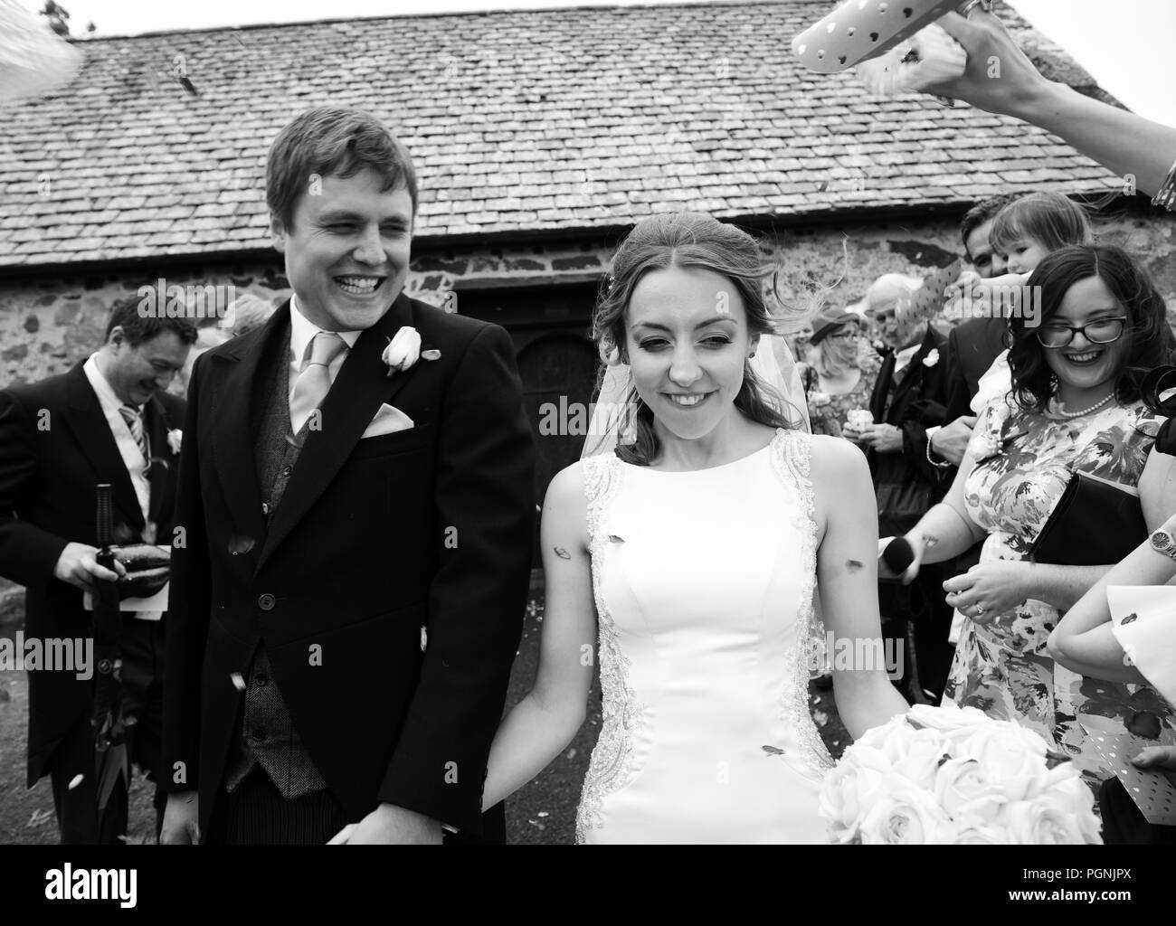 Photograph by © Jamie Callister. The wedding of Felix and Maria Hughes ...