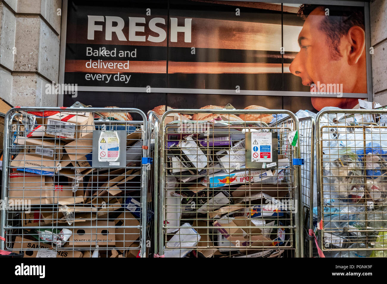 Refuse ready for collection hi-res stock photography and images - Alamy