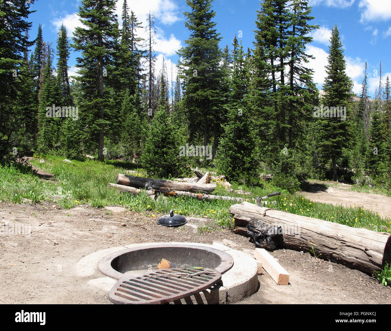Campground site hi-res stock photography and images - Alamy