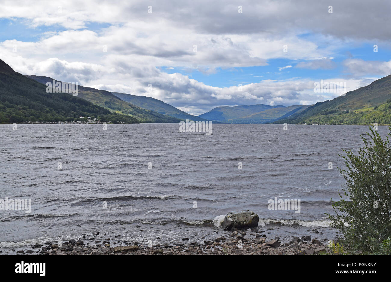 Loch Earn - From St Fillans, Perth & Kinross Stock Photo - Alamy