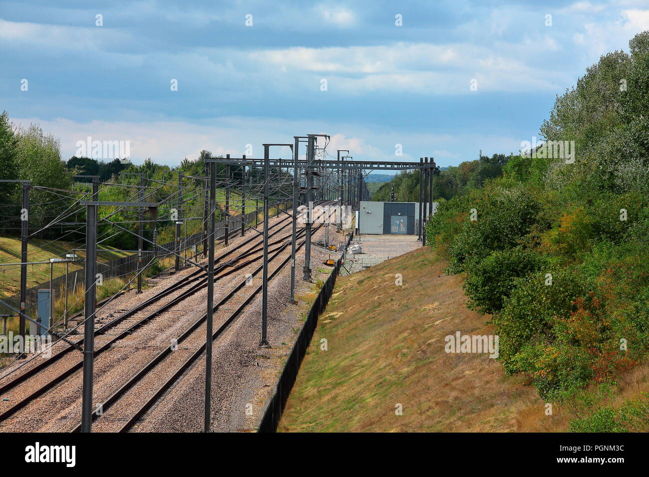 Overhead line equipment hi-res stock photography and images - Alamy
