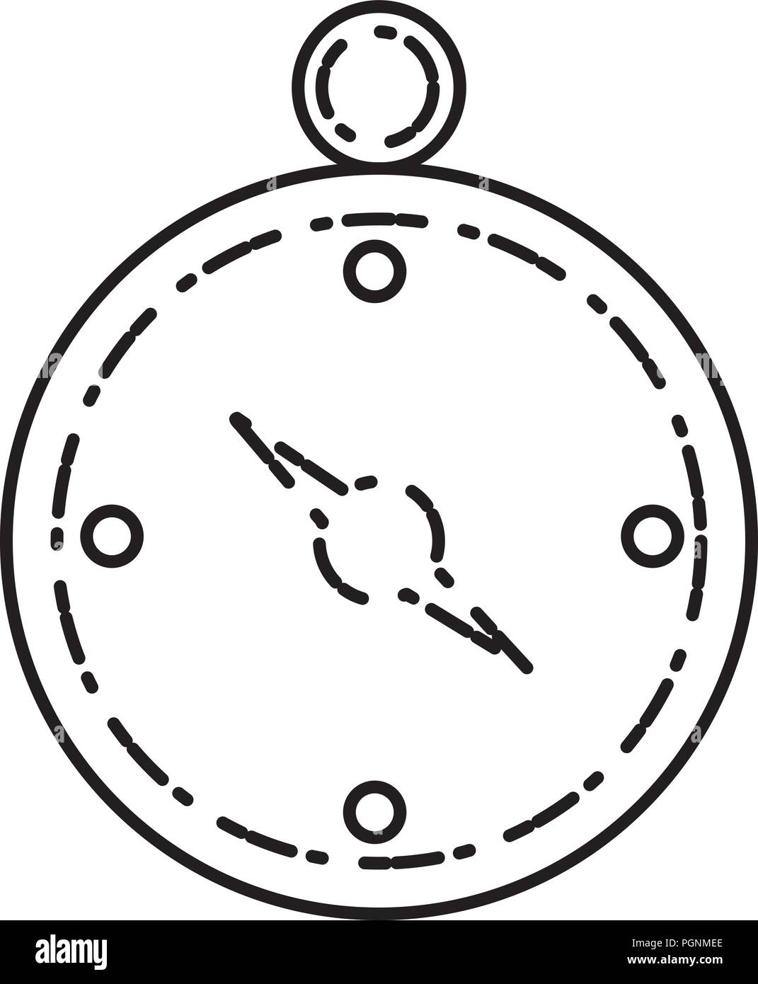 Compass navigation guidance journey Stock Vector Images - Alamy