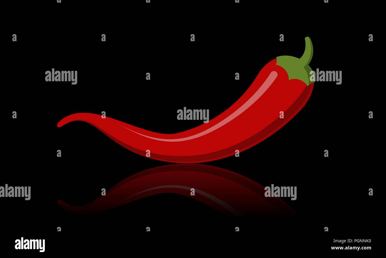 Green pepper spicy background Stock Vector Images - Alamy