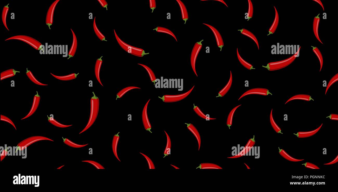 Chili seamless Stock Vector Images - Alamy