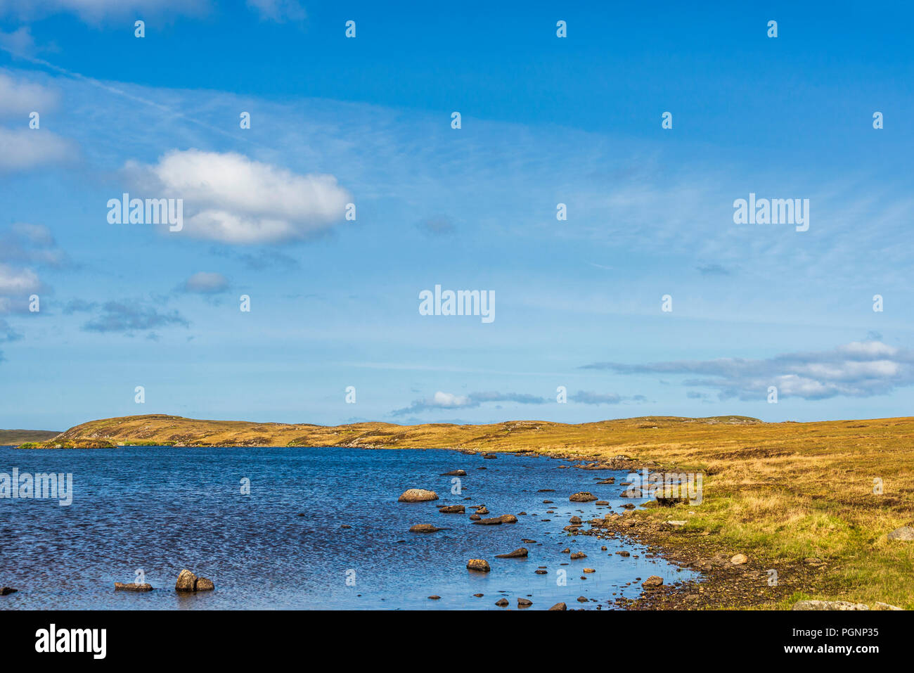 moorland spring views in the Isle of Lewis, Scotland Stock Photo - Alamy