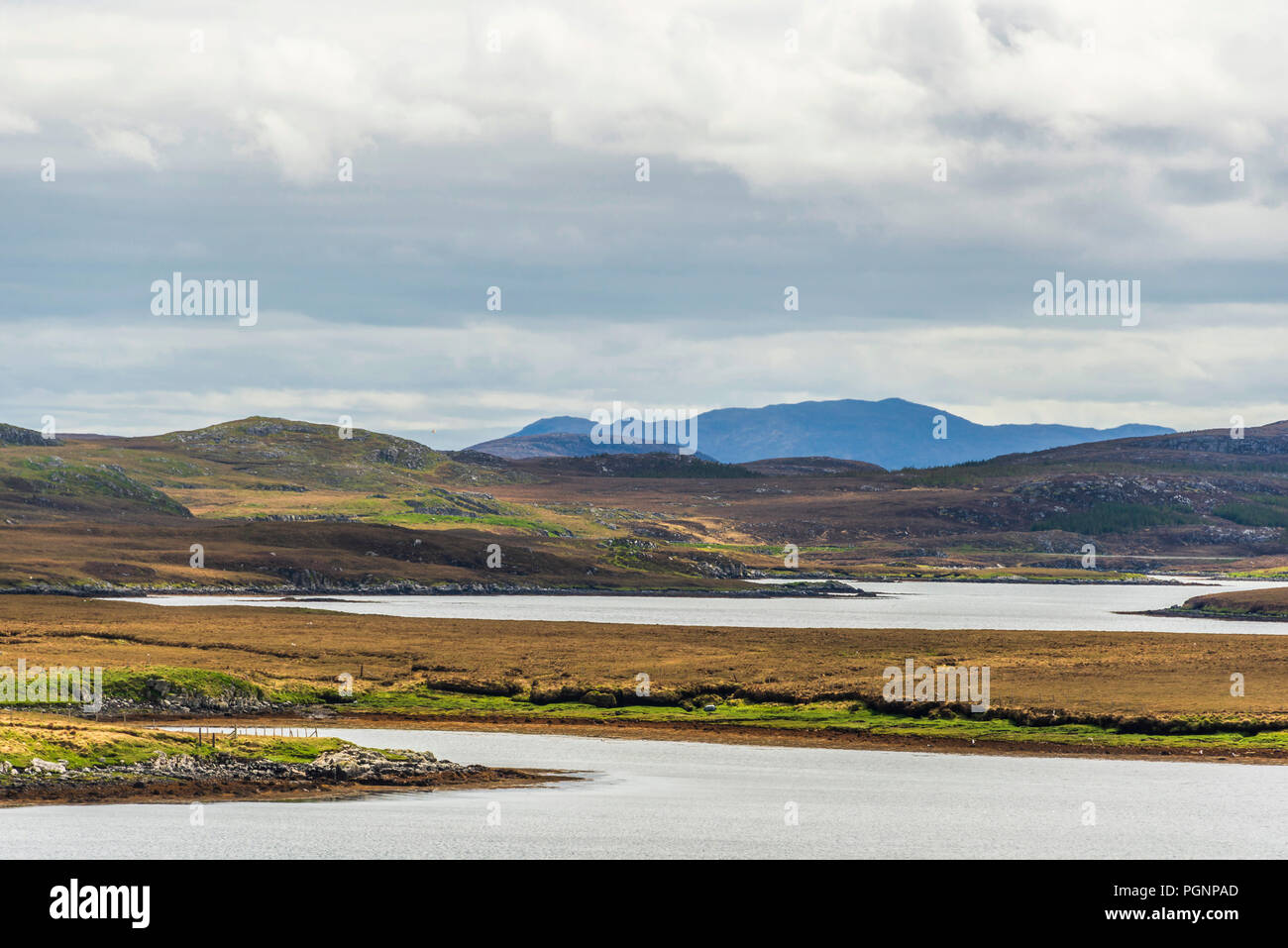 moorland spring views in the Isle of Lewis, Scotland Stock Photo - Alamy