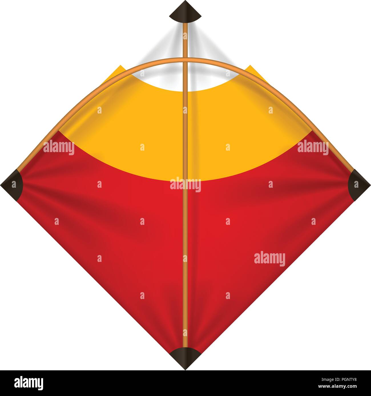 Kite decoration Stock Vector Images - Alamy