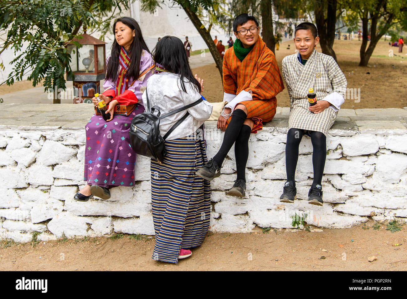 Modern Bhutanese People