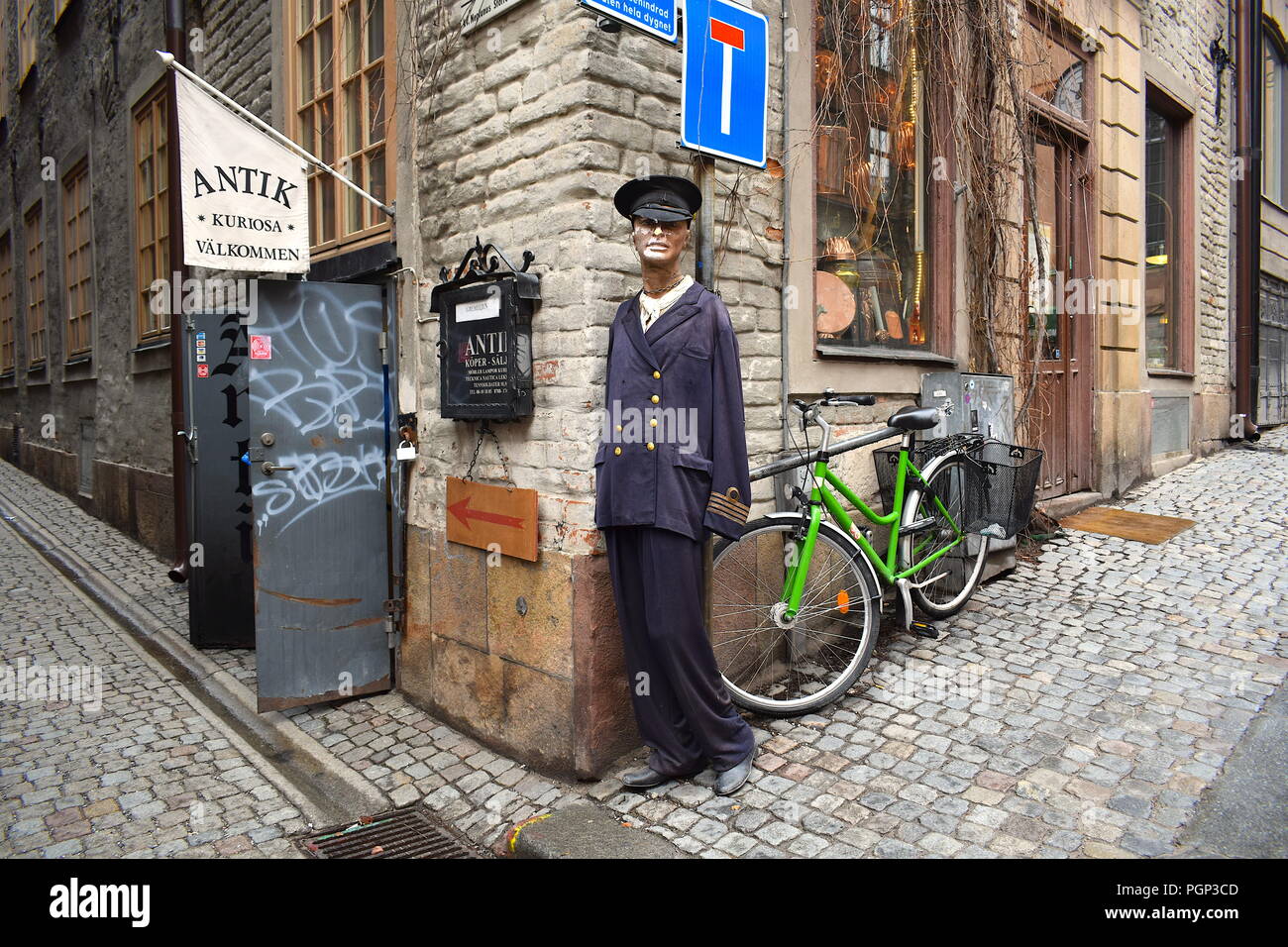 Stockholm city street sign hi-res stock photography and images - Alamy