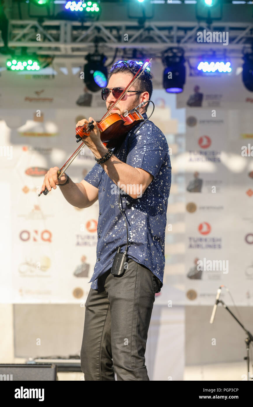 TORONTO, CANADA - AUGUST 4, 2018: TASTE OF THE MIDDLE EAST FESTIVAL ...
