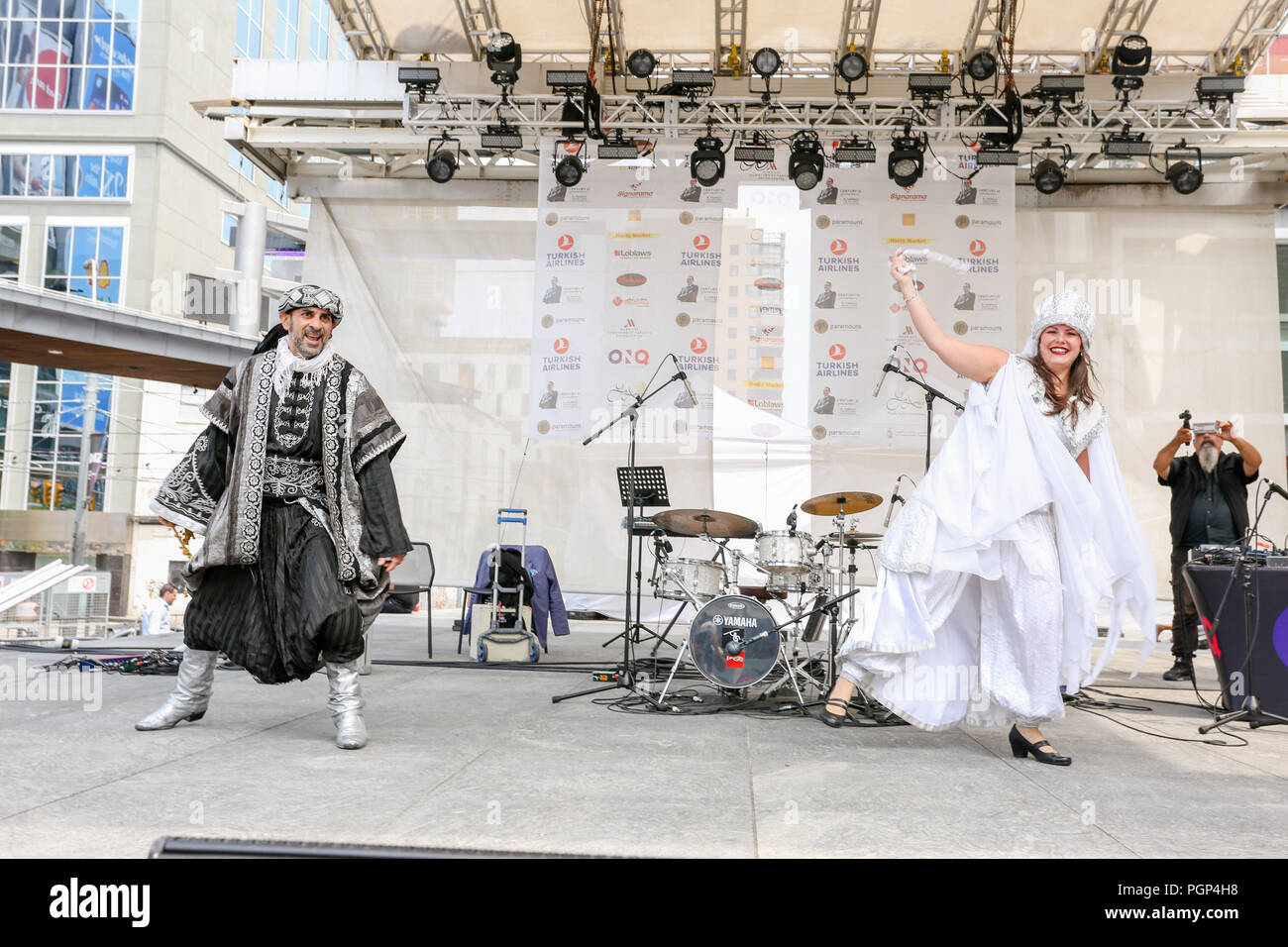 TORONTO, CANADA - AUGUST 4, 2018: TASTE OF THE MIDDLE EAST FESTIVAL ...
