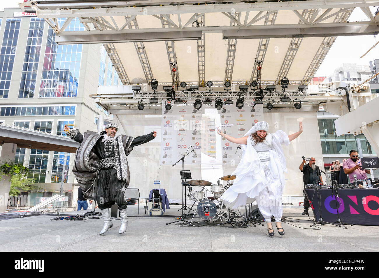TORONTO, CANADA - AUGUST 4, 2018: TASTE OF THE MIDDLE EAST FESTIVAL ...