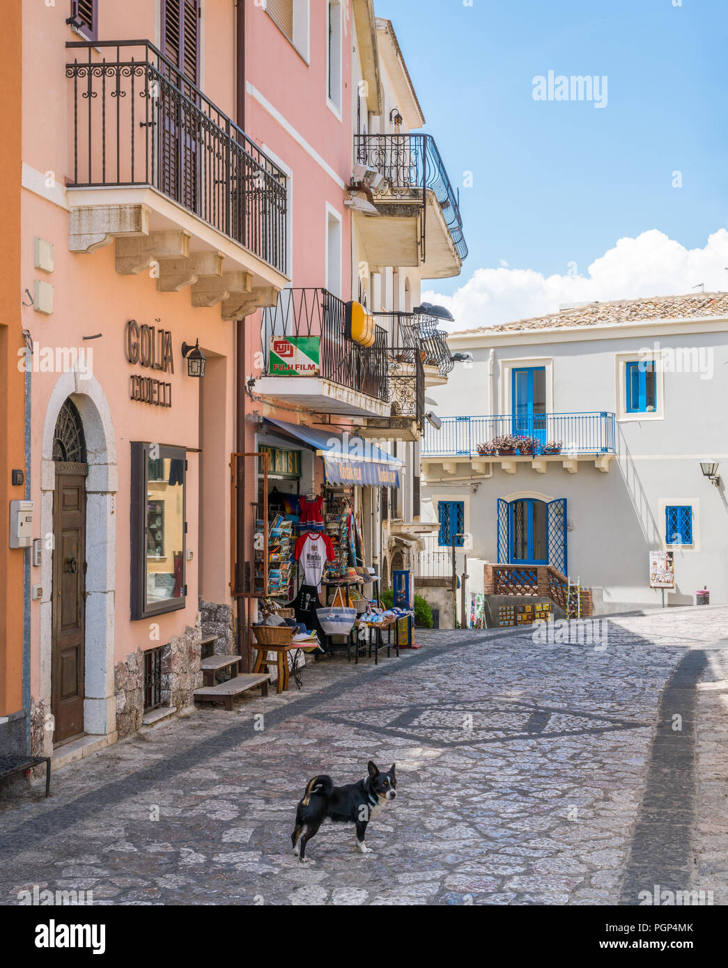 Taormina castle hi-res stock photography and images - Alamy