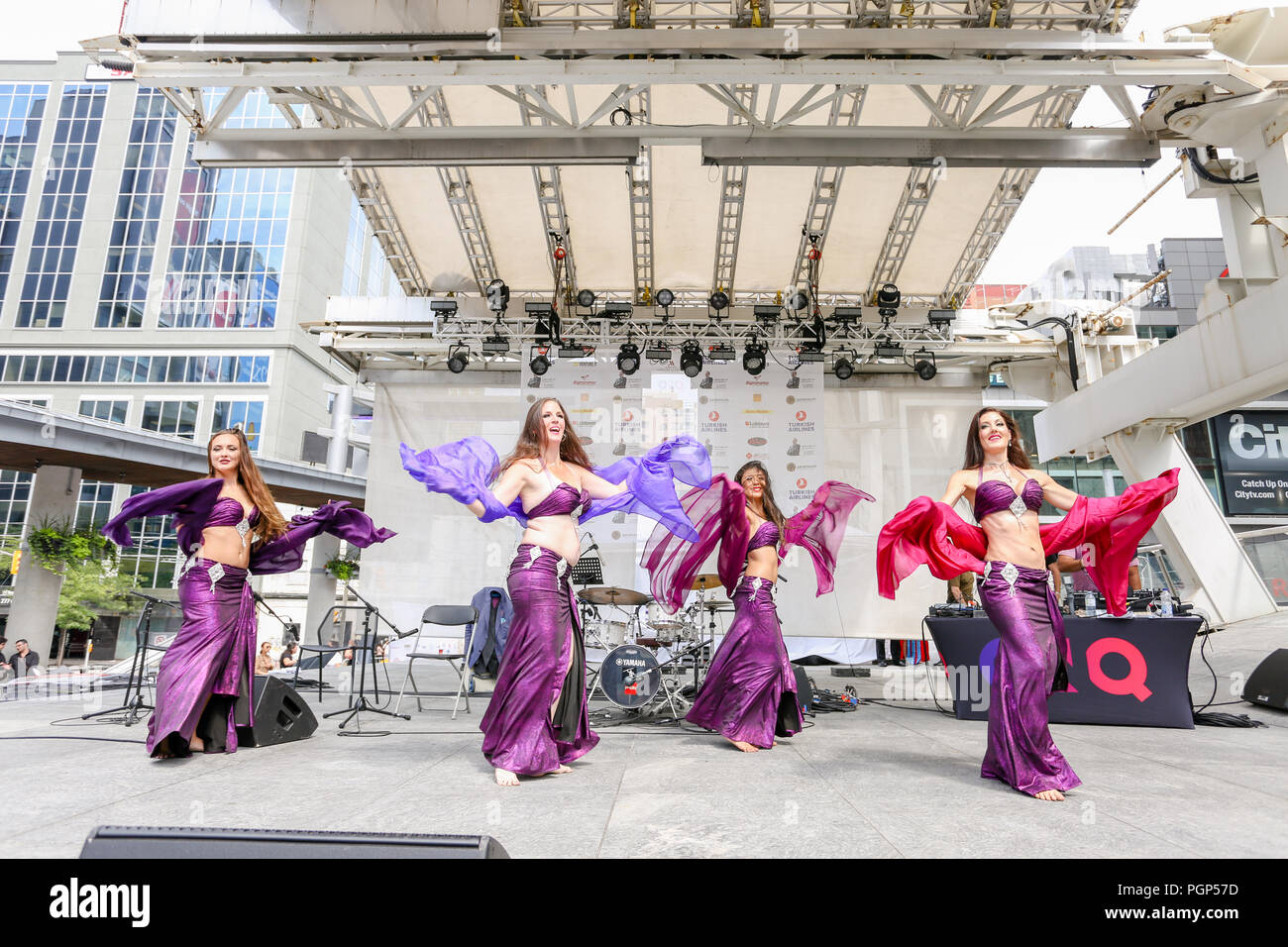 TORONTO, CANADA - AUGUST 4, 2018: TASTE OF THE MIDDLE EAST FESTIVAL ...